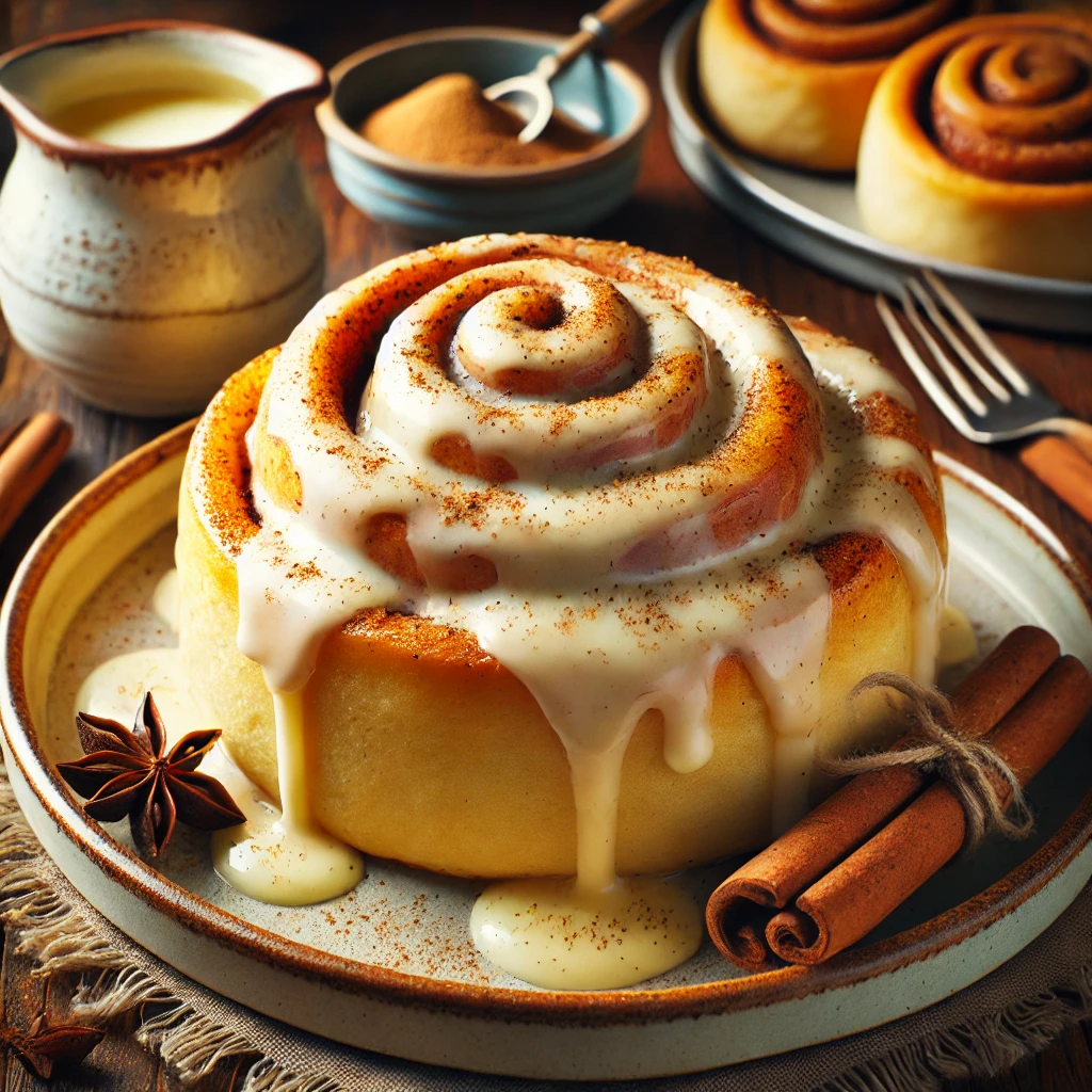 Egg Nog Cinnamon Rolls | Daily Dish