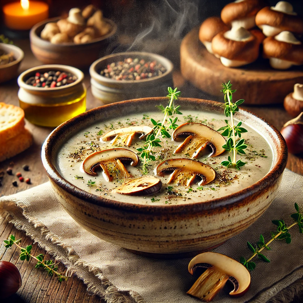 Porcini and Chestnut Soup | Daily Dish