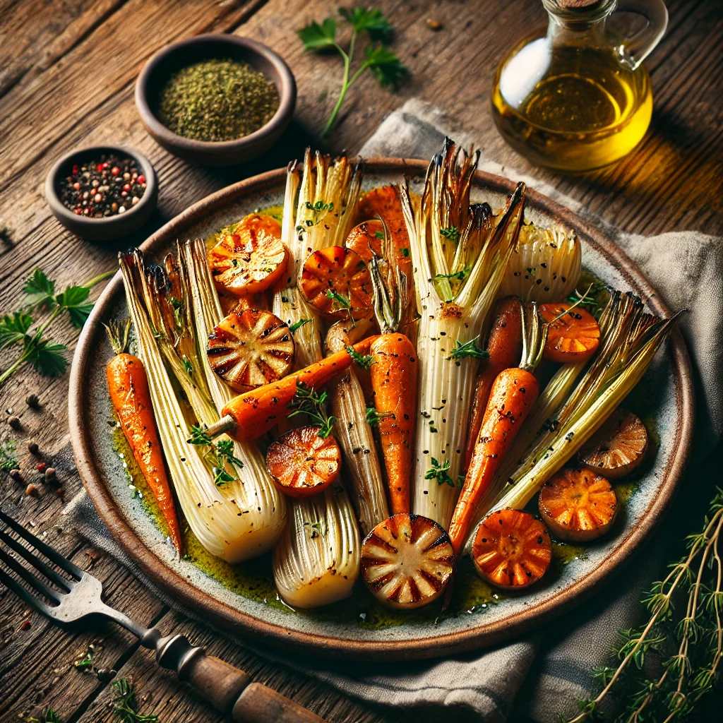 Roasted Celery Root and Carrots | Daily Dish
